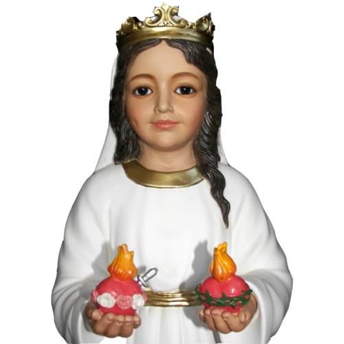 Virgen Niña María – Child Mary 64cm 25inch – Esculturas religiosas